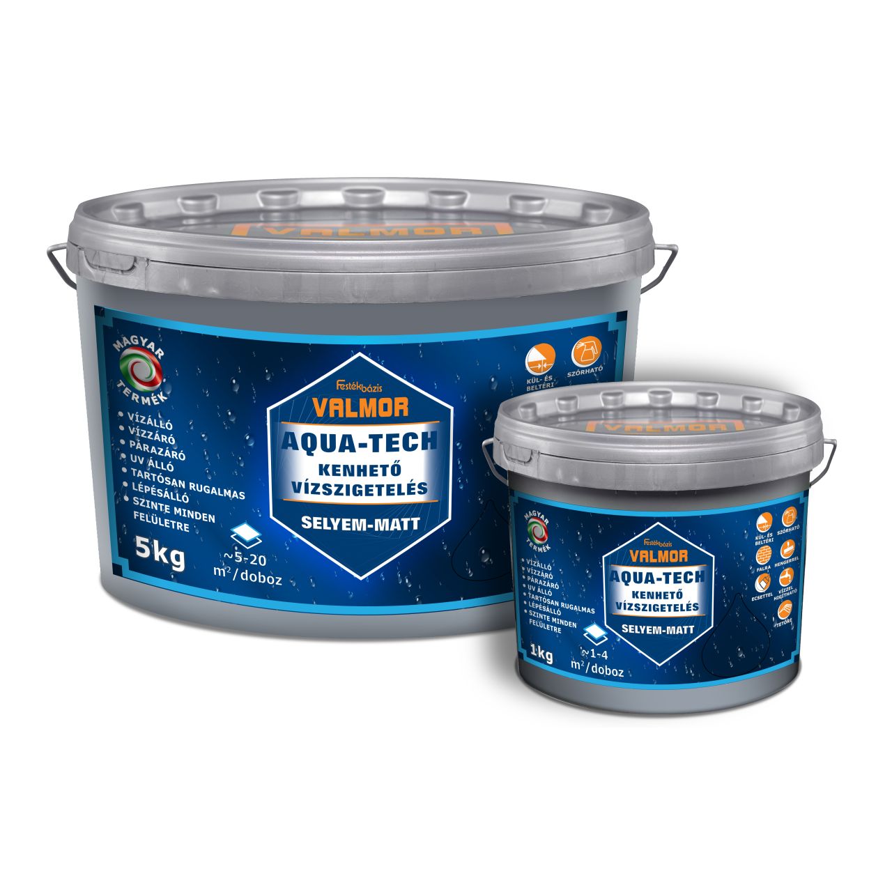 VALMOR Aqua-Tech Kenhető Vízszigetelés | Festék Bázis Zrt.
